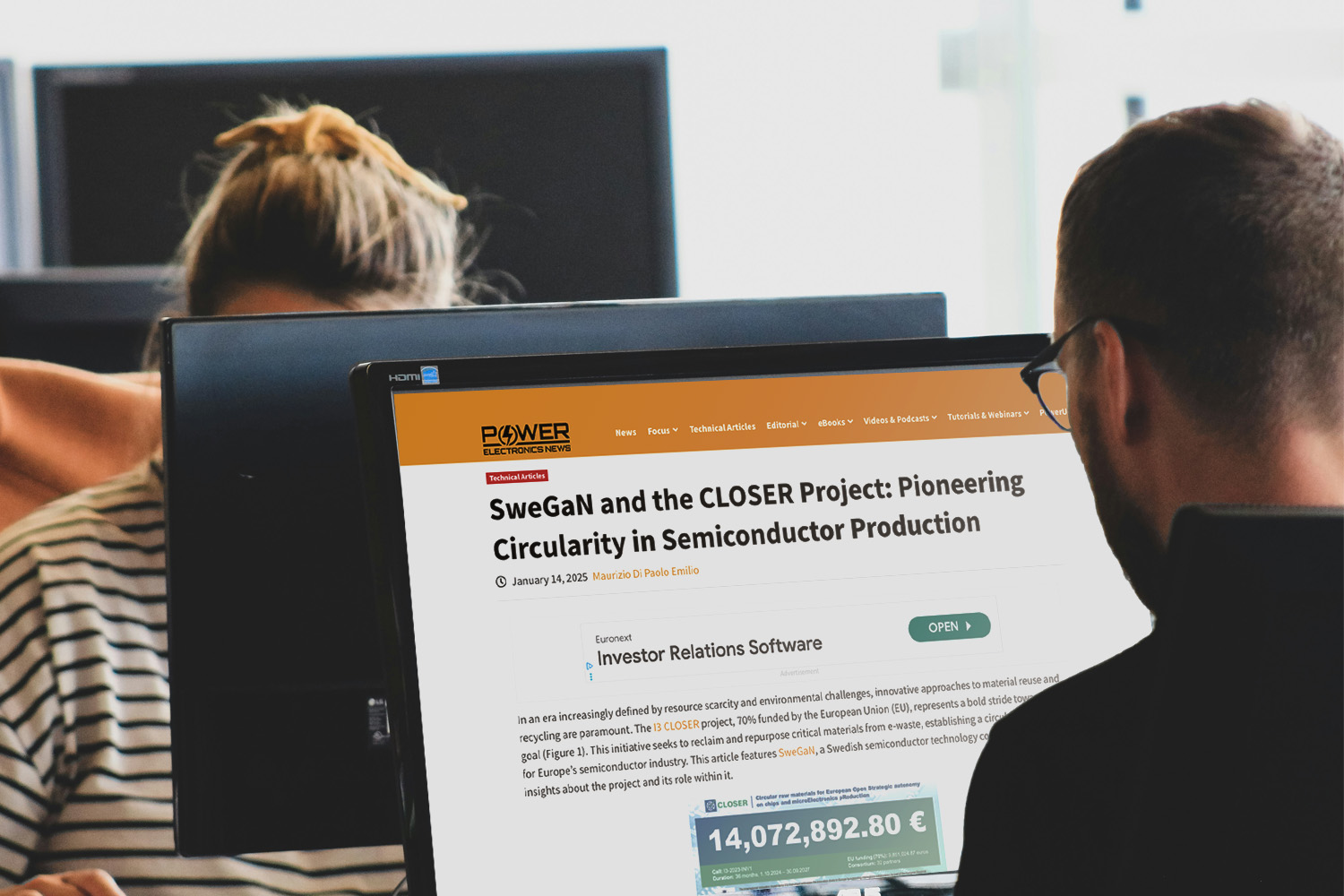 SweGaN, Ericsson, Saab, and Chalmers Collaborate for 6G GaN Power ...